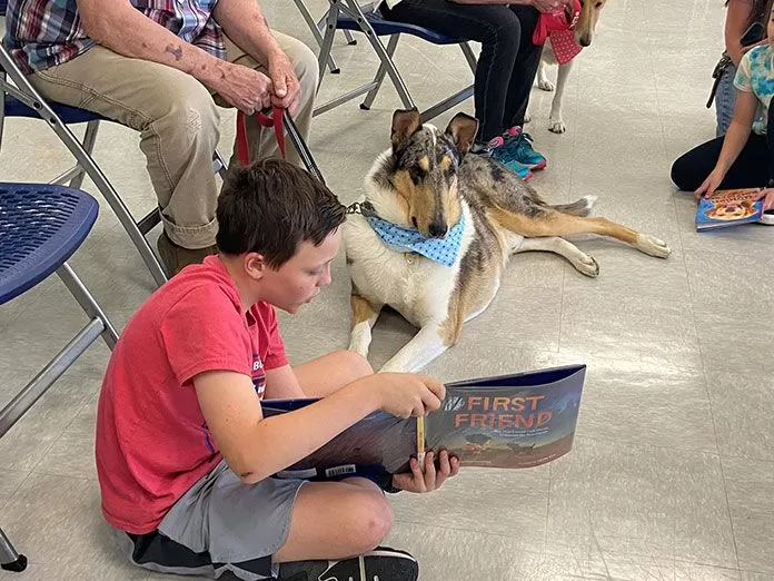 Program Helps Kids’ Reading Skills Alongside A Furry Companion ...